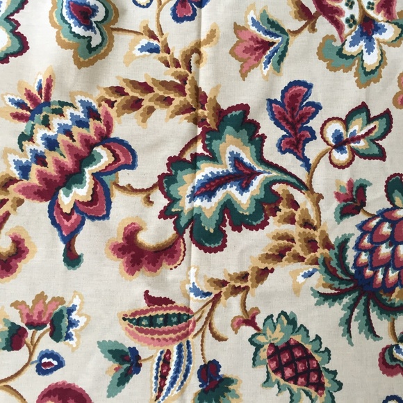 SCREEN PRINT VAT COLOR YARDAGE | Accents | Floral Leaf Colonial Screen ...